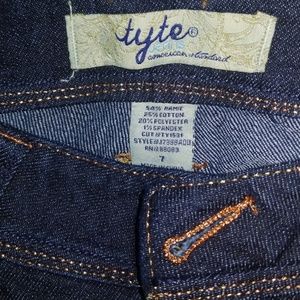 Tyte Jeans | Jeans | Tyte Cute Copper Stitch Skinny Jean 7 Nwt | Poshmark